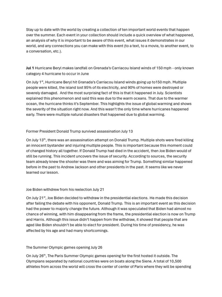 Summer Reading 2024 | PDF | Gaza Strip | Israel