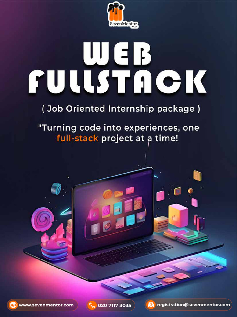 Web FullStack Job Oriented Internship Package 1745823849646 | PDF | Bootstrap (Front End ...