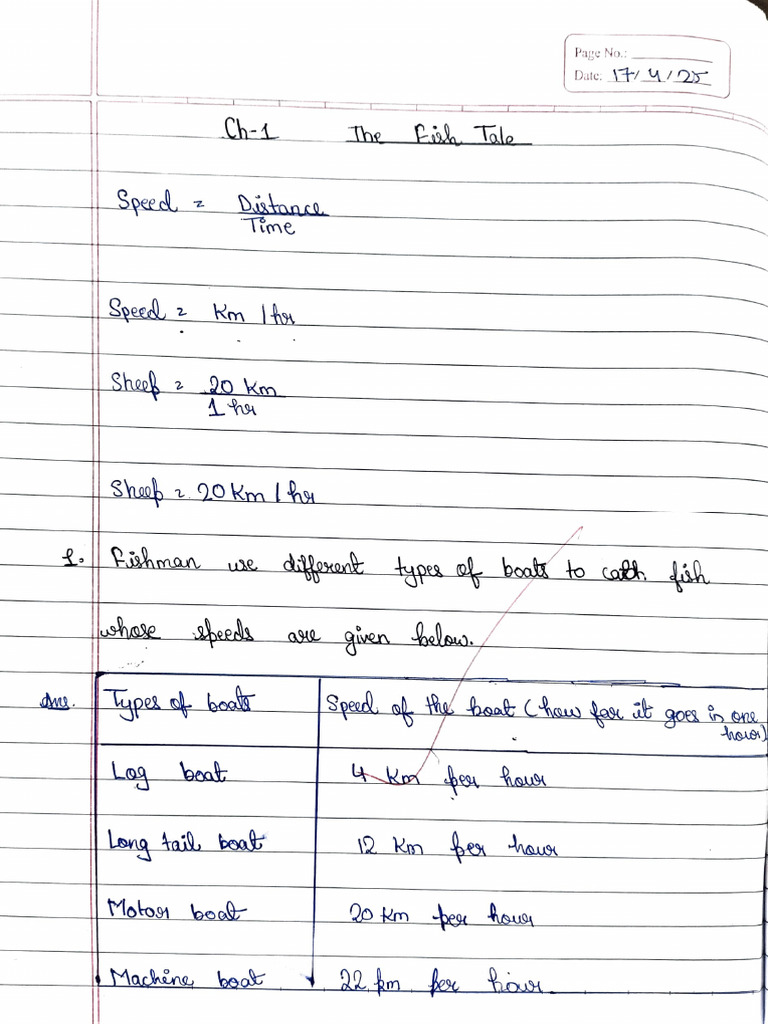 Class 5 Maths Notebook Chap 1&2 | PDF