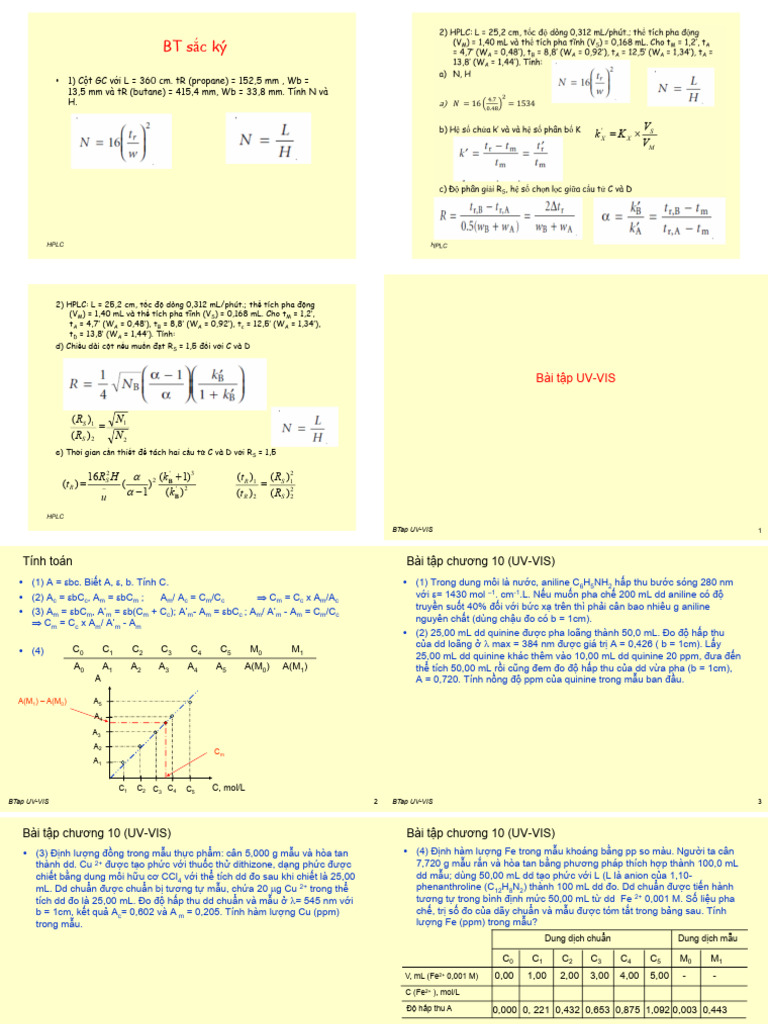 BT - Sacky - CaoHoc (2 Files Merged) | PDF