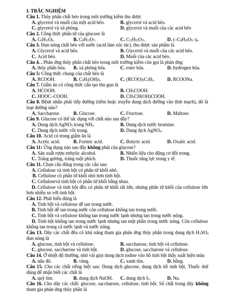 Ôt-Ck2-Khtn9-Bài 3 - Đề | PDF