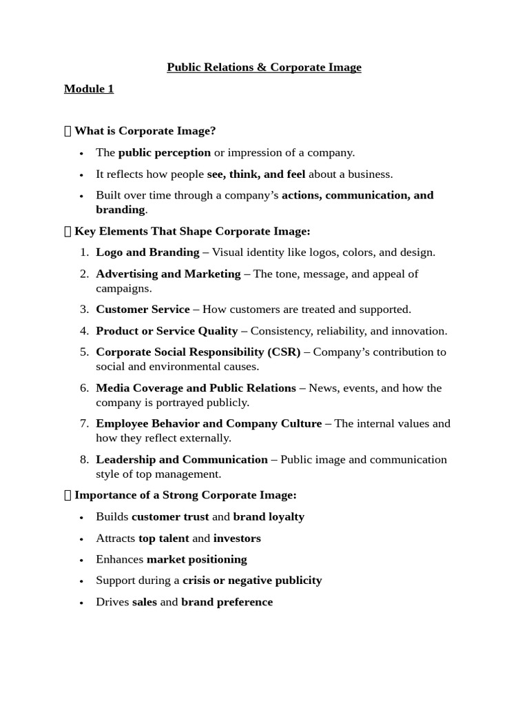 PR Notes | PDF | Corporate Social Responsibility | Brand
