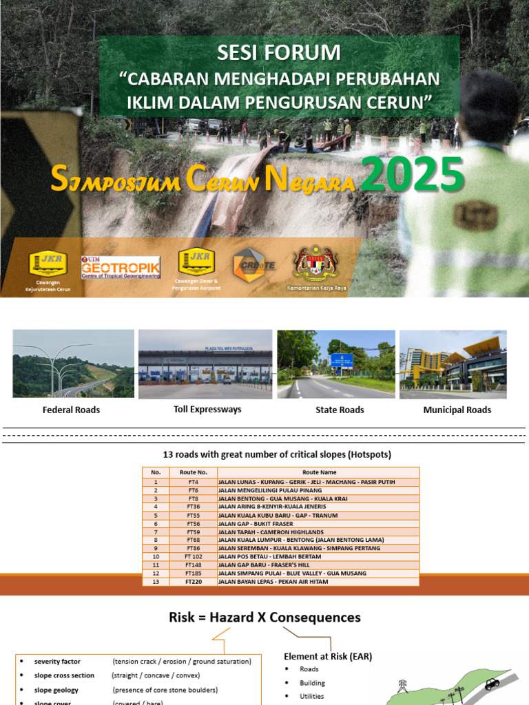 Cabaran Menghadapi Perubahan Iklim Dalam Pengurusan Cerun | PDF ...