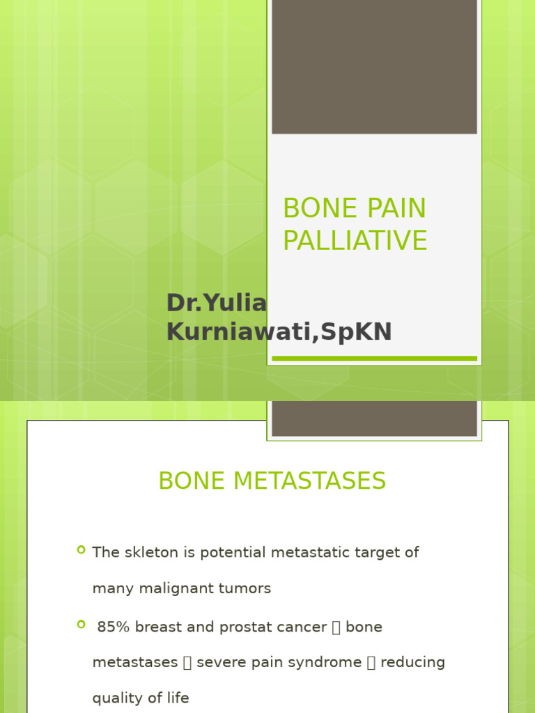 Radionuclide Therapy for Bone Pain Relief | PDF | Metastasis ...
