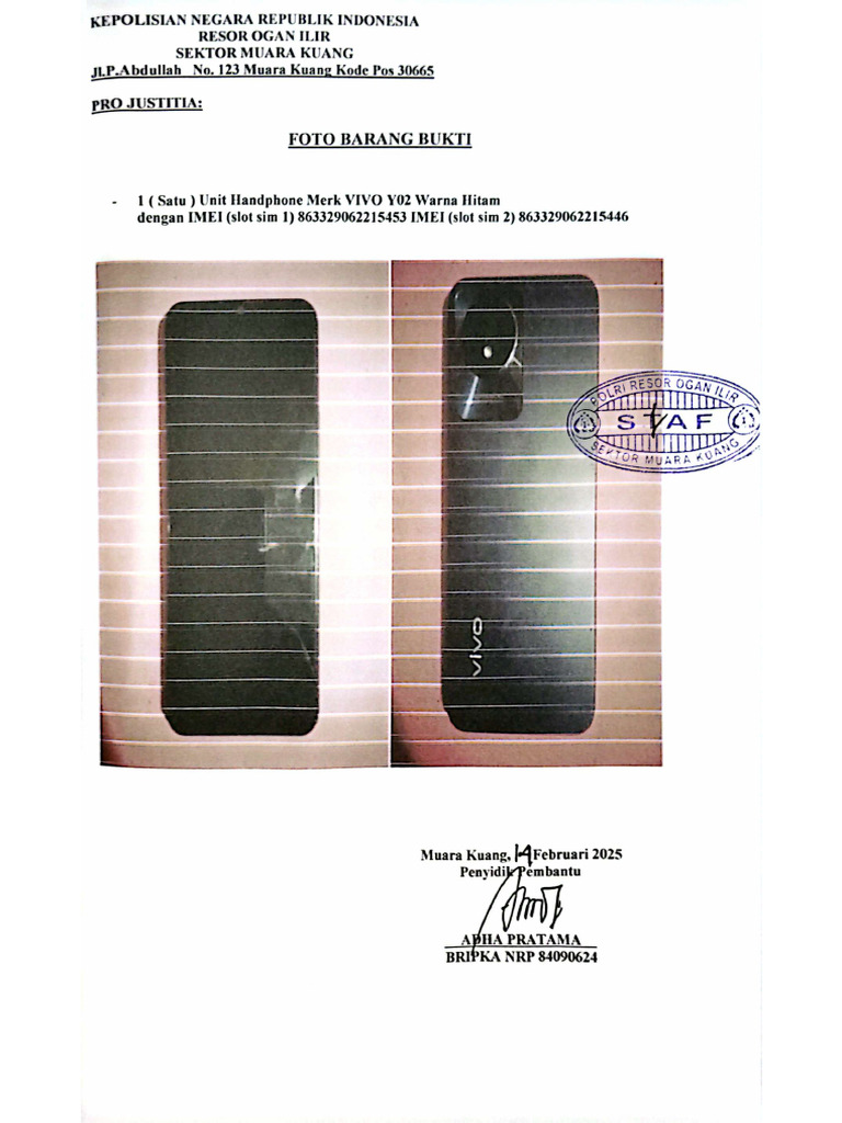 Tahap Ii Agung Saputra Bin Hendra | PDF