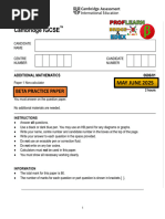 Vectors - Past Paper Questions: Cambridge IGCSE | PDF | Linear Algebra ...