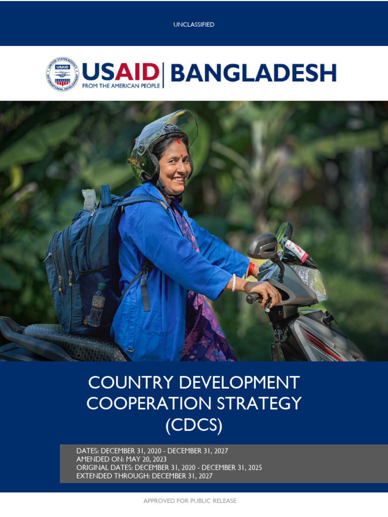 Bangladesh Country Development Strategy | PDF | Climate Resilience ...