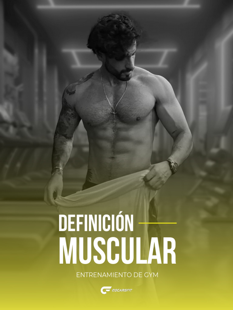 Definicion Muscular Gym | PDF | Hipertrofia muscular
