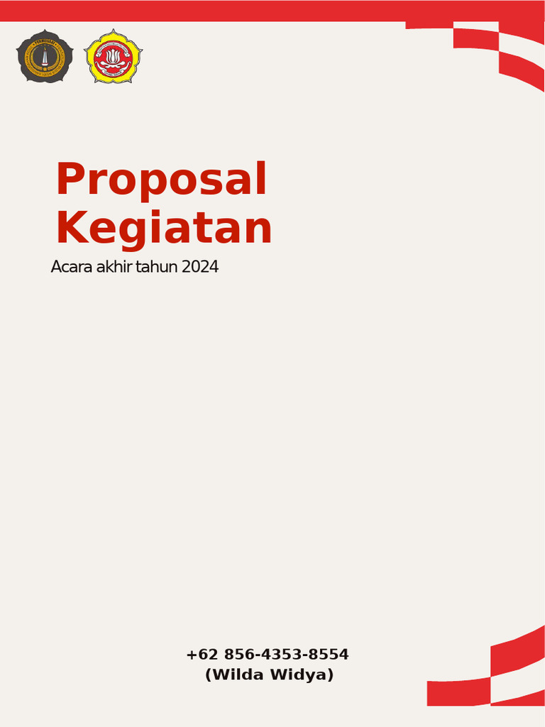 PROPOSAL MANCING 2021 VERSI 1 (2) | PDF