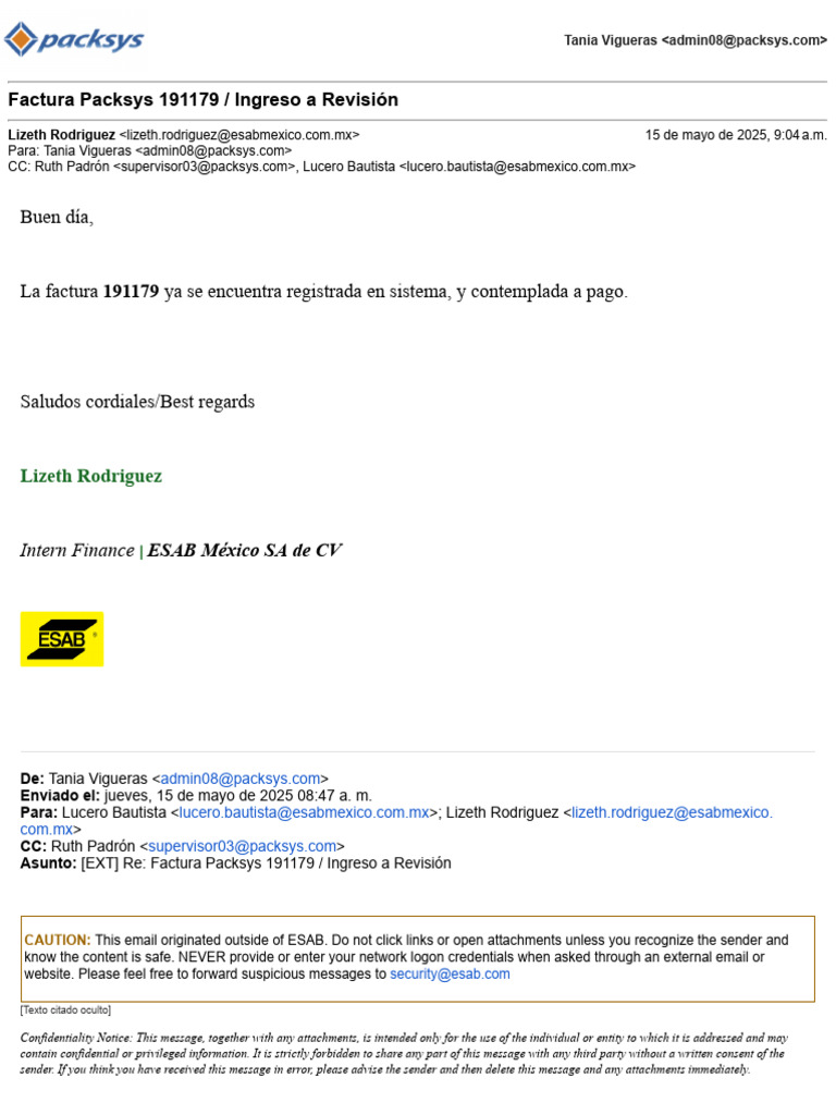 Confirmación 191179 | PDF