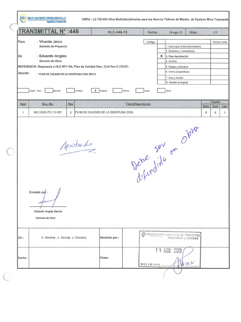 HLC-TRM-446 Rpta | PDF