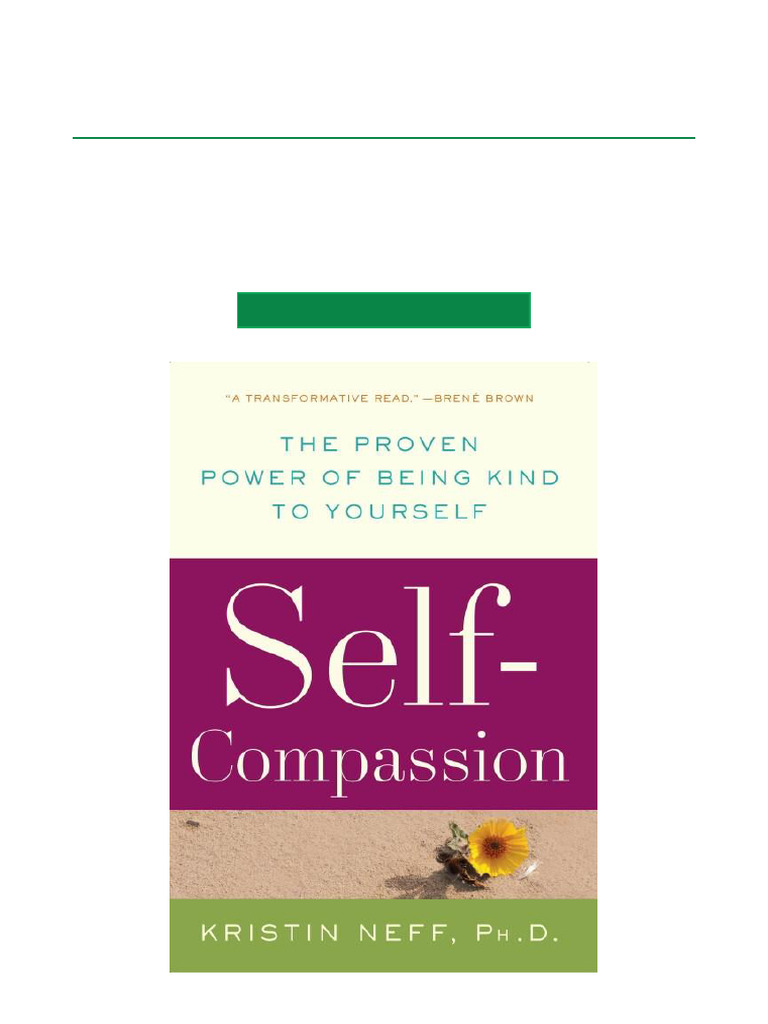 Self-Compassion: Proven Power PDF Download | PDF