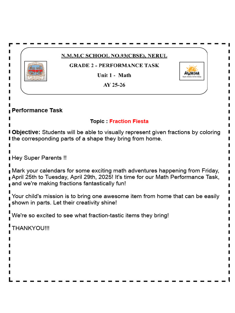 Grade 2 - Performance Task | PDF | Psychological Concepts | Psychology
