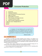 Consumer Protection Class 12 BST Notes | PDF