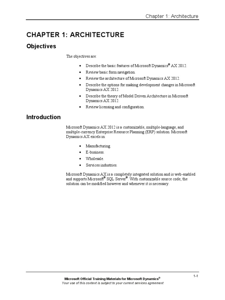 Ax2012 Enus Devi 01 | PDF | Share Point | Microsoft Visual Studio