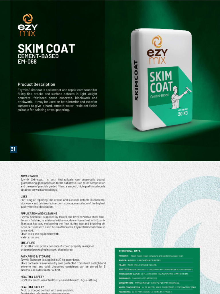 Skim Coat | PDF