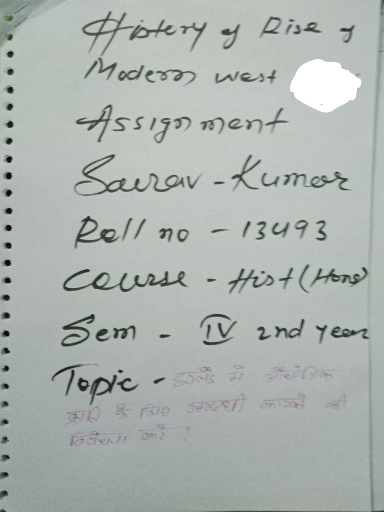 Assignment RMW Saurav | PDF