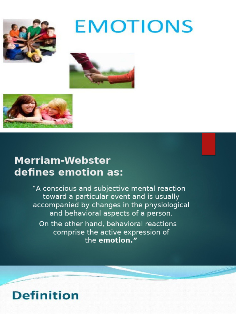 Lec 14 - Emotions | PDF