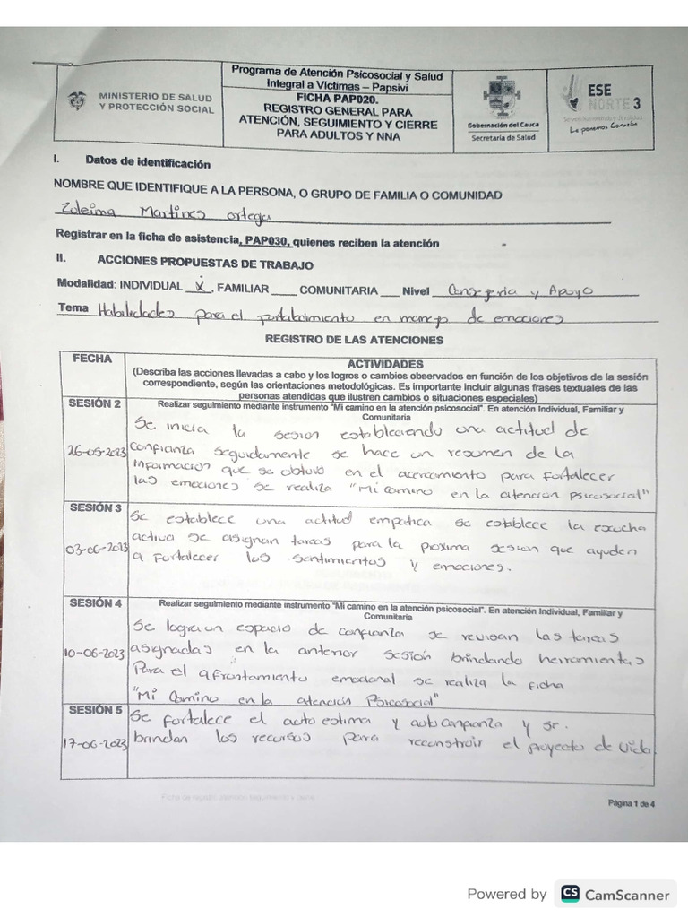 Zuleima Victima | PDF