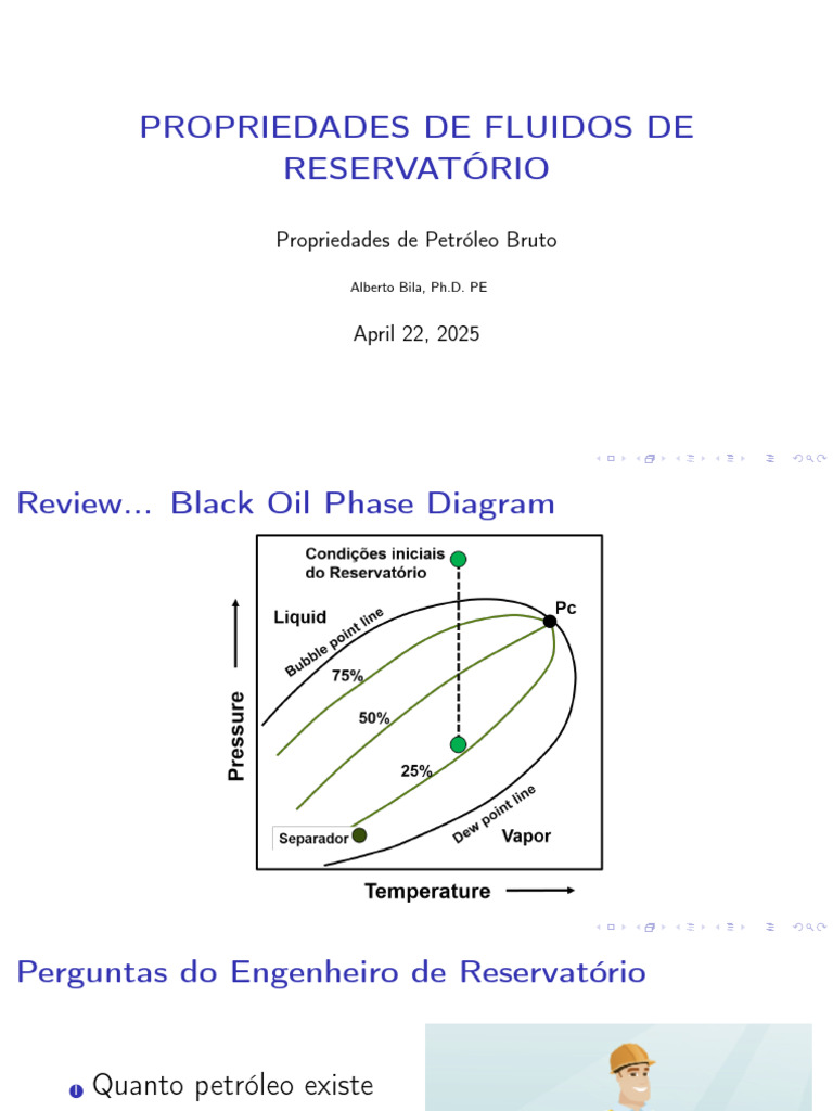 ProFLu Aula 5 Propriedades de Petróleo | PDF | Reservatório de petróleo ...