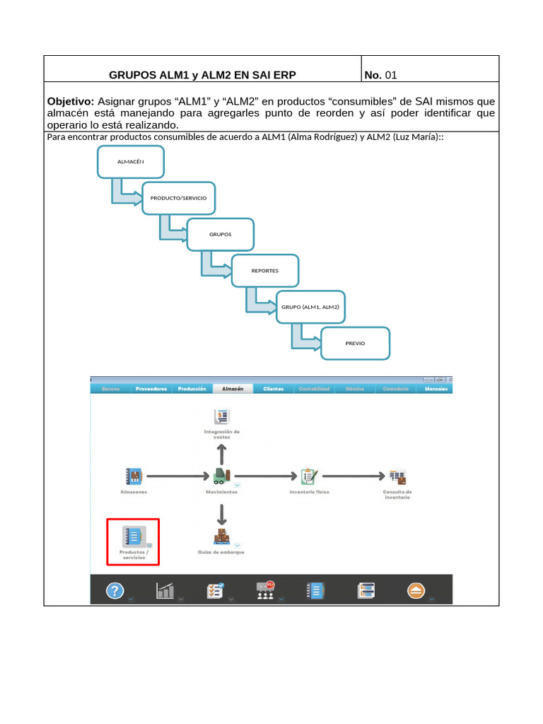 Grupos Sai-Erp | PDF