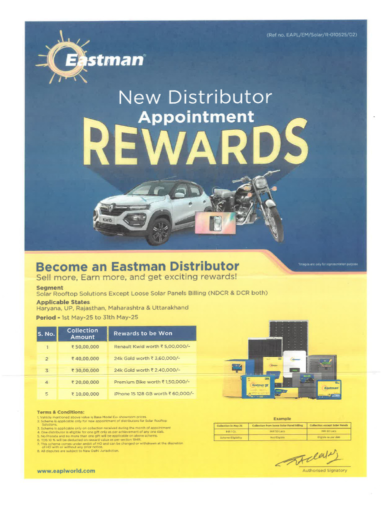 NDA Eastman Solar Big State - May 25 | PDF