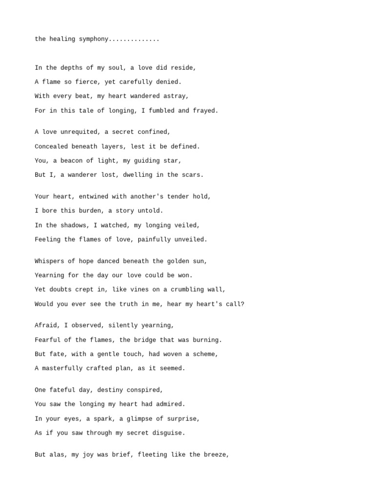 The Healing Symphony.............. | PDF