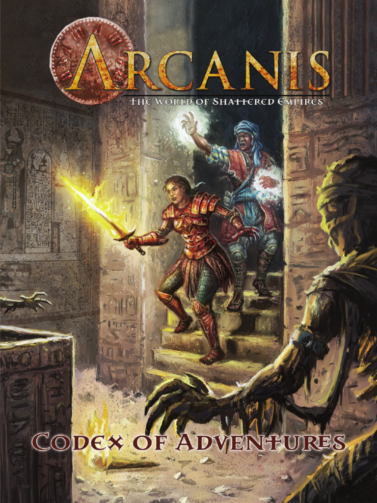 PCI1609 Arcanis - Codex of Adventures, Vol. I (OEF) (2018) | PDF