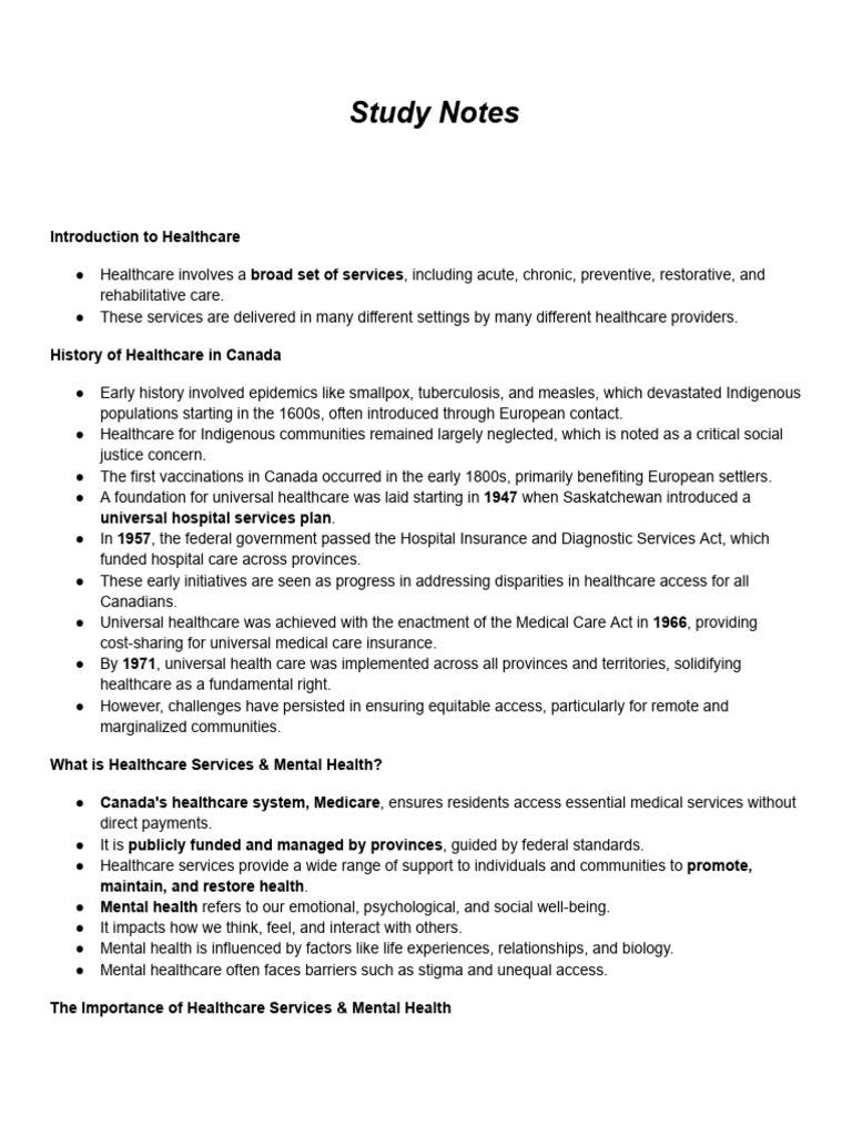 HSE4M1 - IsU Social Justice Healthcare (Study Notes) | PDF | Health ...
