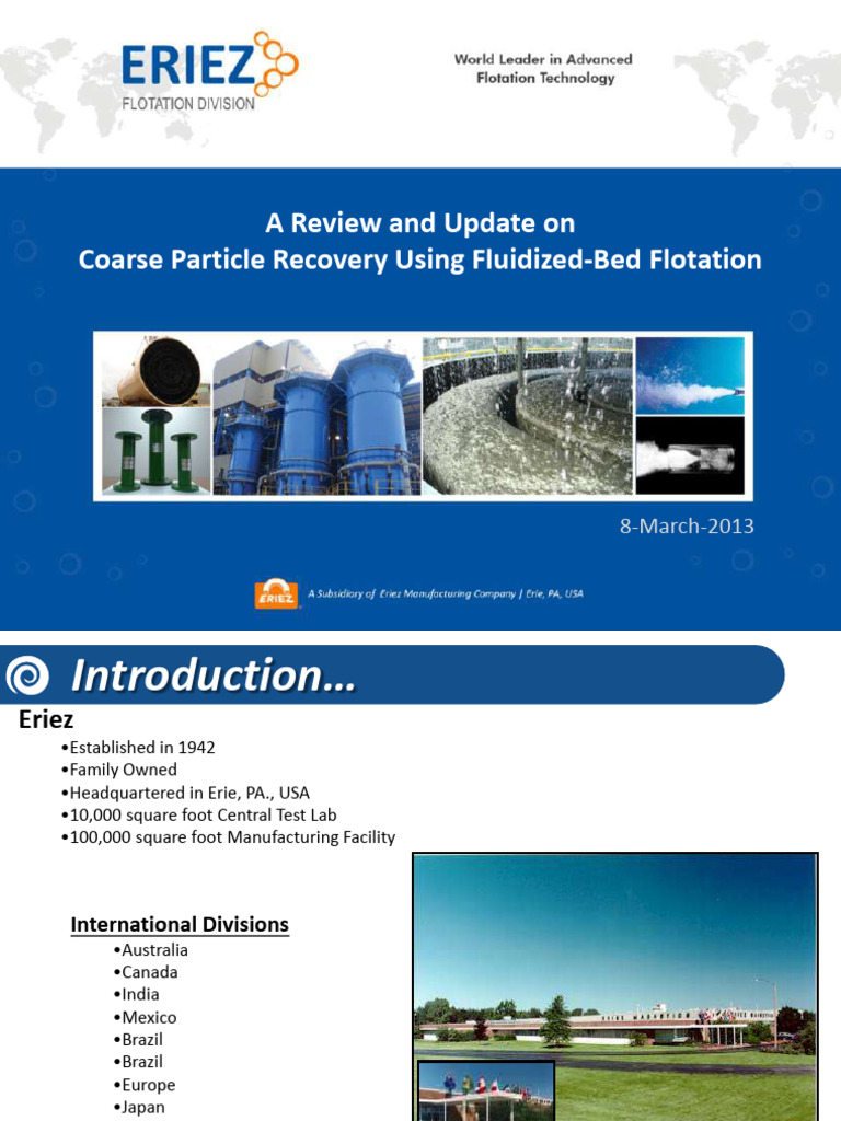 2013 - HydroFloat Overview | PDF | Chemistry | Minerals