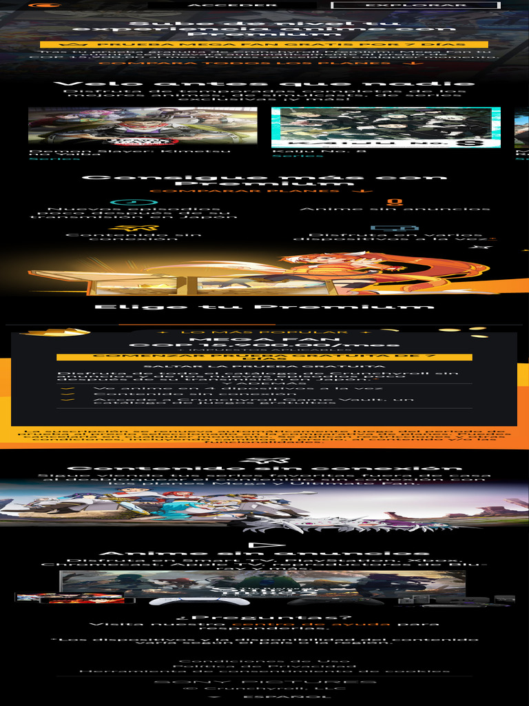 Prueba Gratuita de Premium - Crunchyroll | PDF