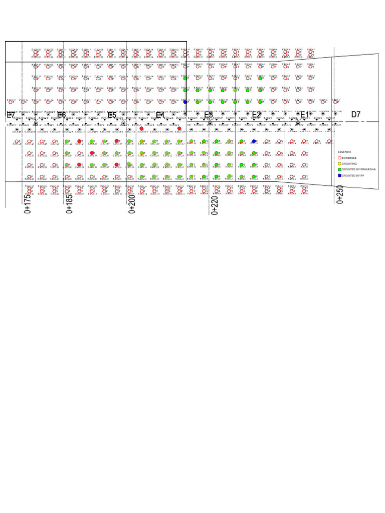 10 Des 24 (D) - BLOK E DRAWING STA 0+220 - 0+250-Model | PDF