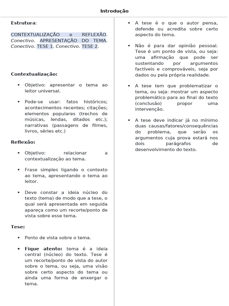 Folha resumo 2 - Planejamento | PDF