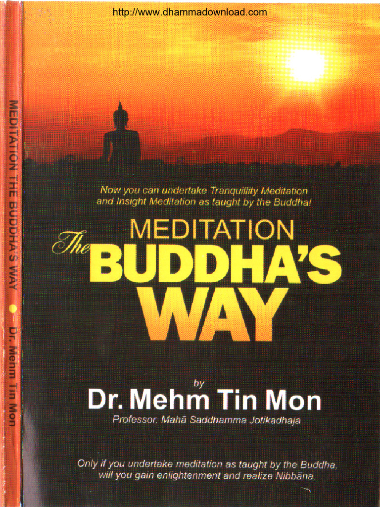 DrMehmTinMon Meditation The Buddha's Way | PDF | Noble Eightfold Path ...