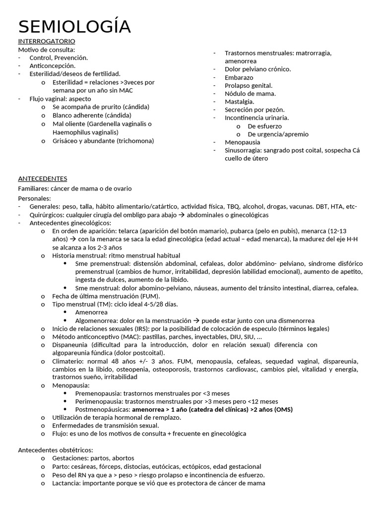 1. Semio | PDF | Vagina | Hipotiroidismo