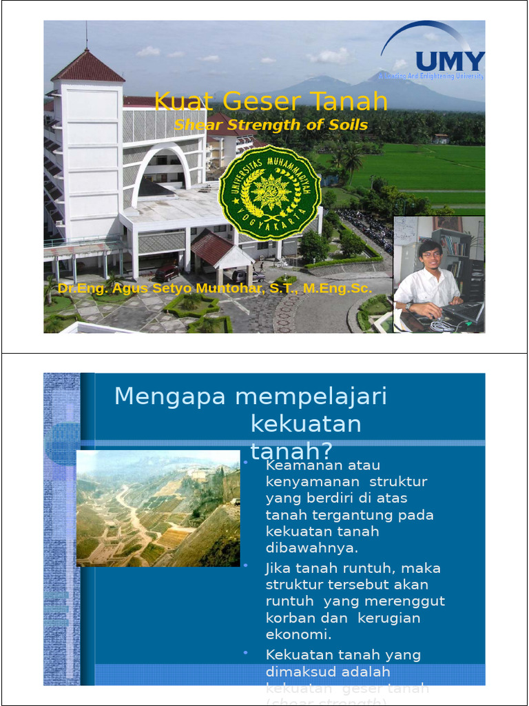 Kuat Geser Tanah | PDF