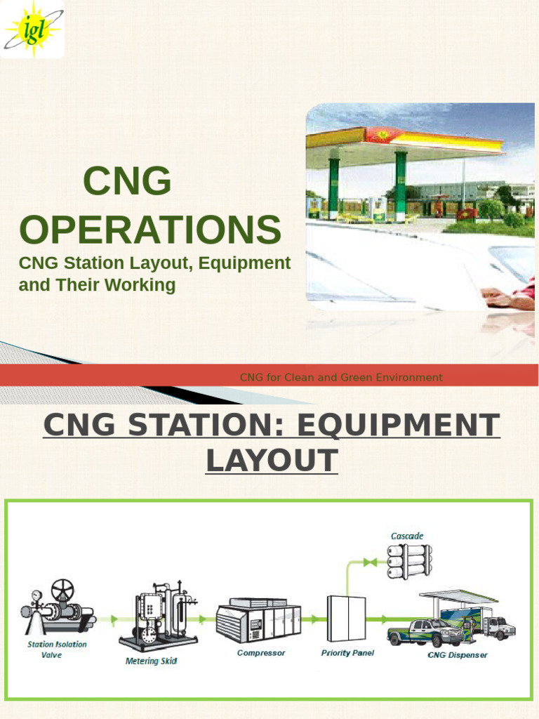 CNG Station Equipment and Layout Guide | PDF | Piston | Pump