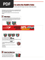 Algorithms - 3x3 PLL | PDF | Recreational Mathematics | Logic Puzzles