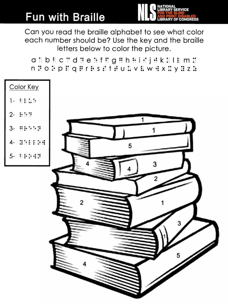 Fun Braille Activities for Kids | PDF | Libraries | Disability