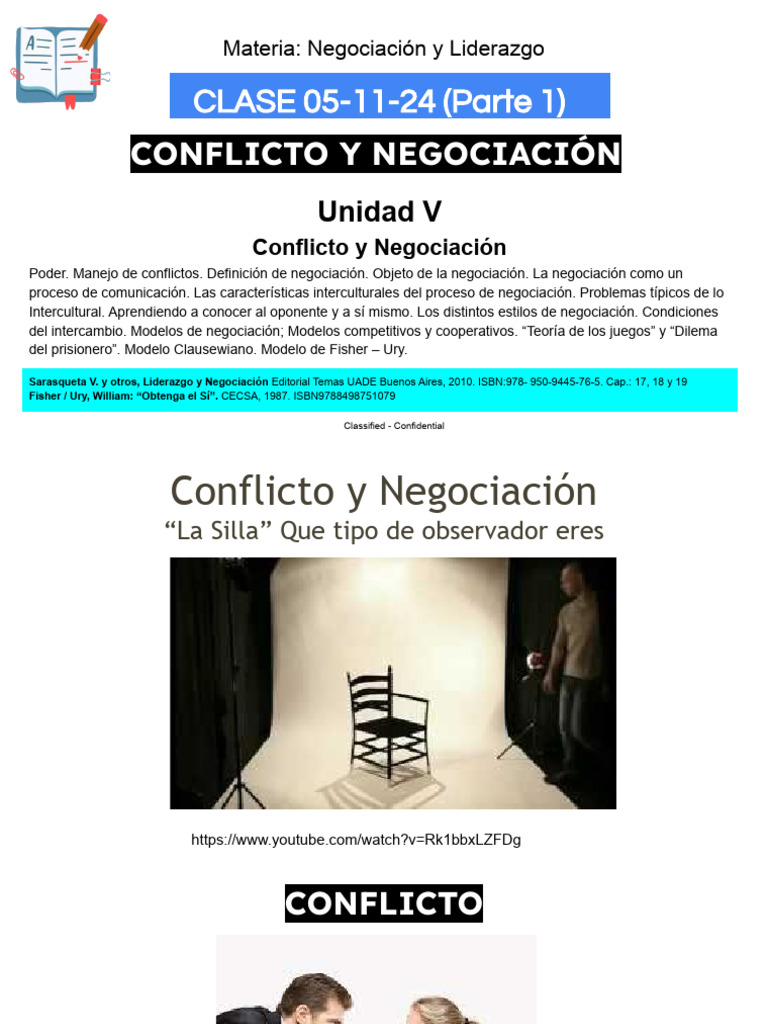 Conflicto y Estrategias de Negociación | PDF | Negociación | Comunicación