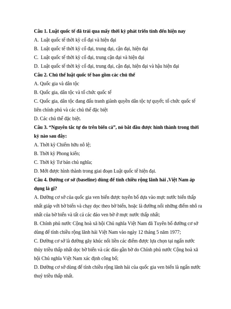 TRẮC NGHIỆM - CPQT | PDF