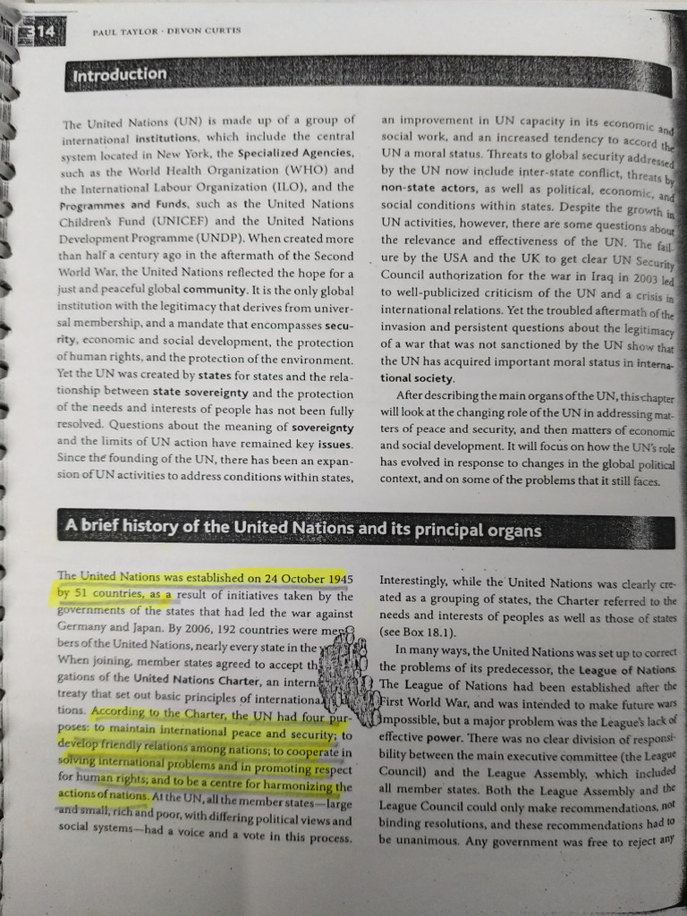 United Nations | PDF