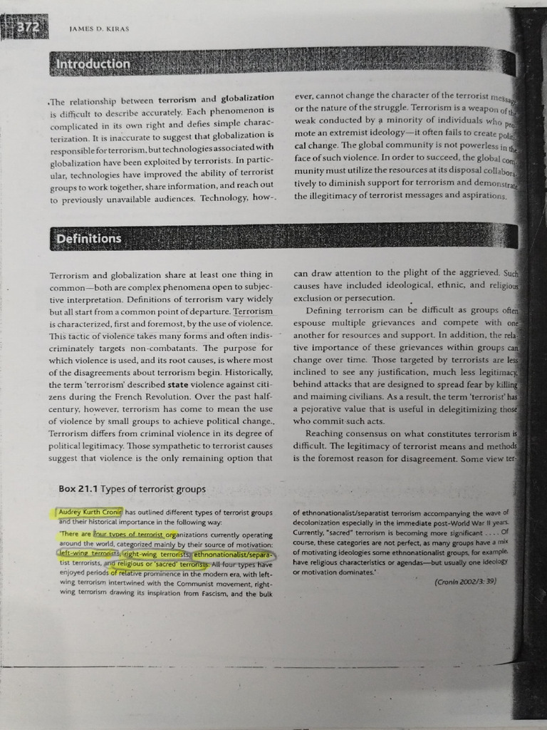 TERRORISM | PDF