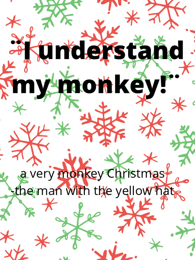 I Understand My Monkey! | PDF