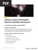 SAP RAP Managed Vs Unmanaged 1744354052 | PDF | Databases | Data