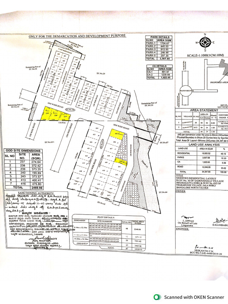 Rajankunte Sites | PDF