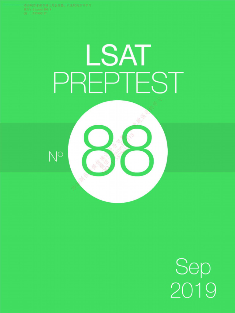 Lsat PT88 | PDF