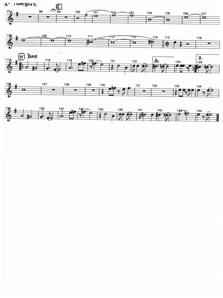 1 Trombome Violino 2 | PDF