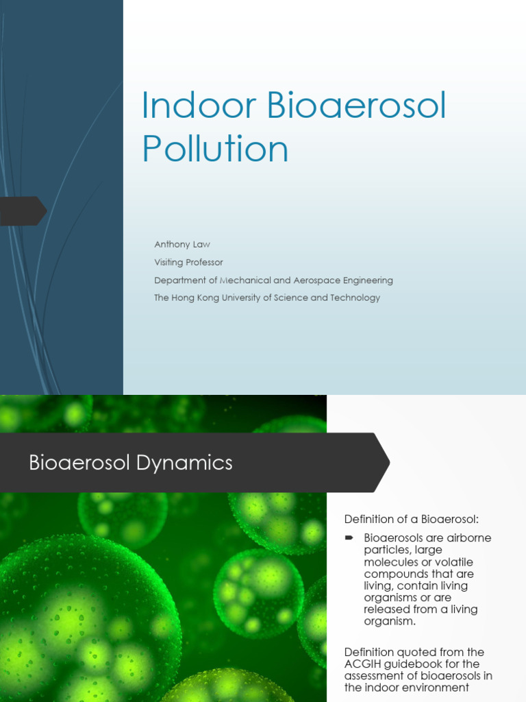 Bioaerosol | PDF | Fungus | Influenza