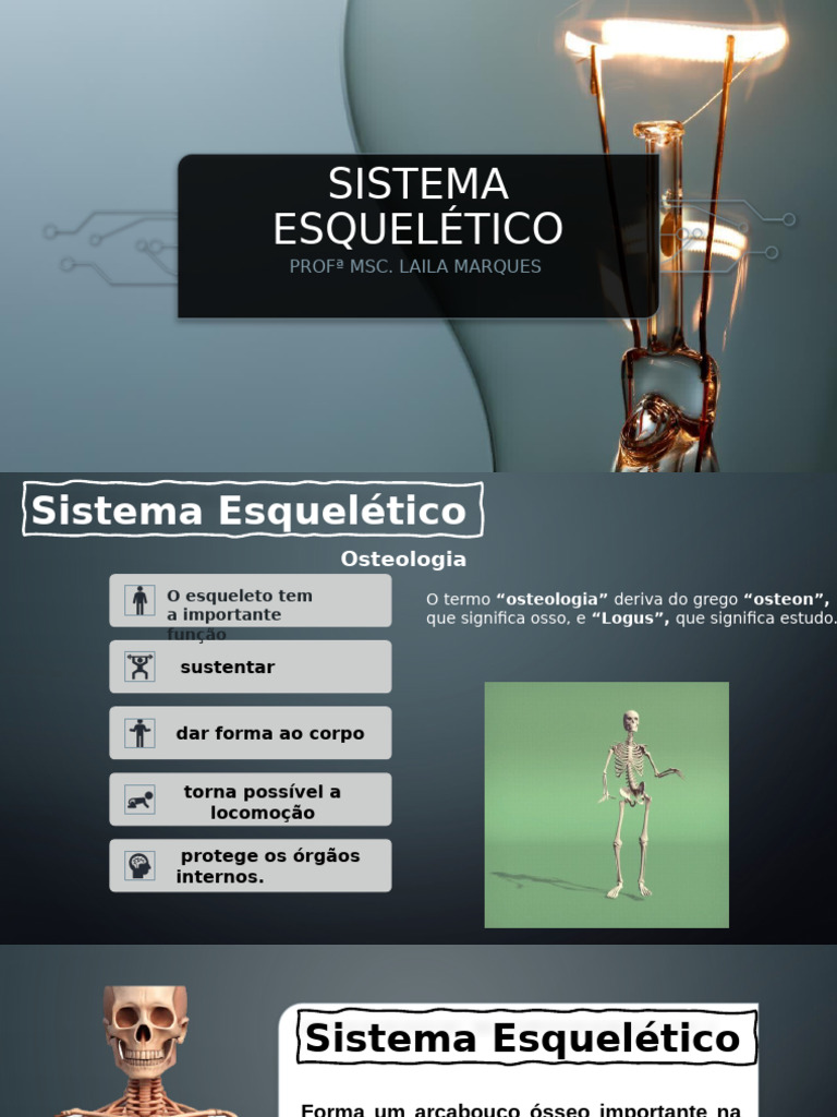 Sistema Esquelético 2 Tec Enf | PDF | Osso | Esqueleto